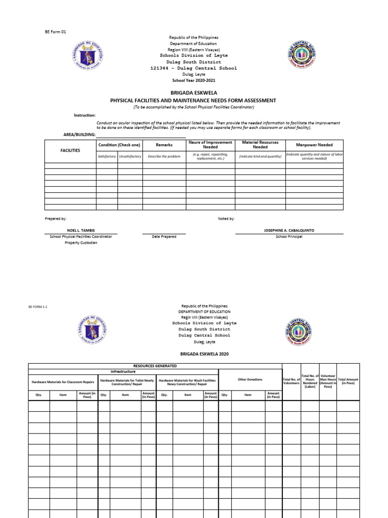 BE Forms DCS | PDF | Economies