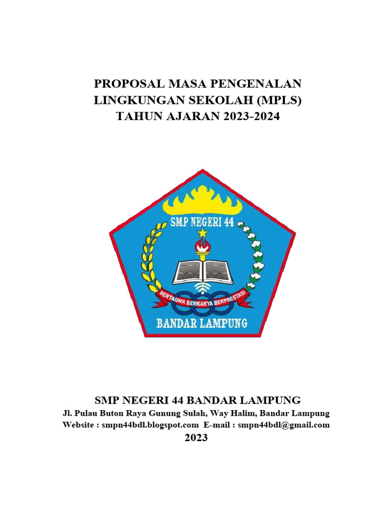 Proposal MPLS 2023 2024 | PDF