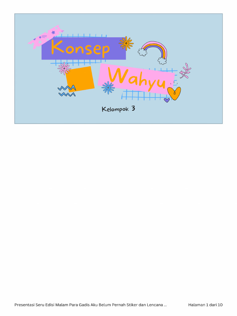 Konsep Wahyu | PDF
