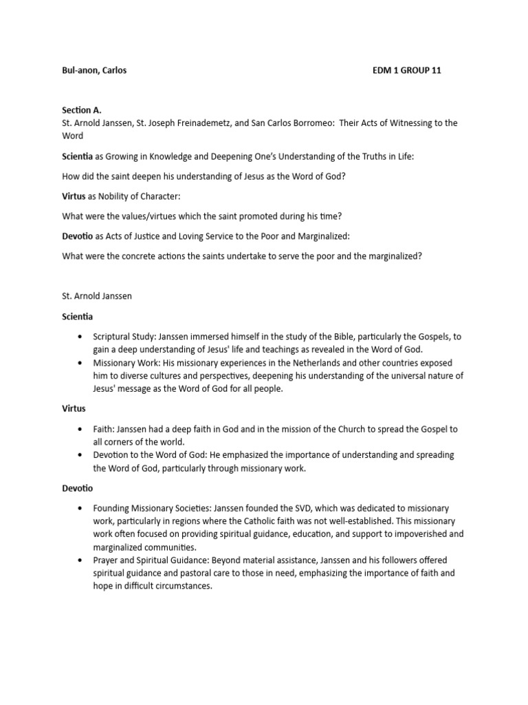 Bul-Anon - Assignment 3 - Individual Task - How Well Do You Know Our ...