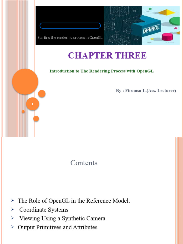 Chapter 3 | Download Free PDF | Shader | Computer Graphics