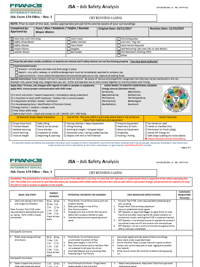 Safety Guide for CRT Operations | PDF