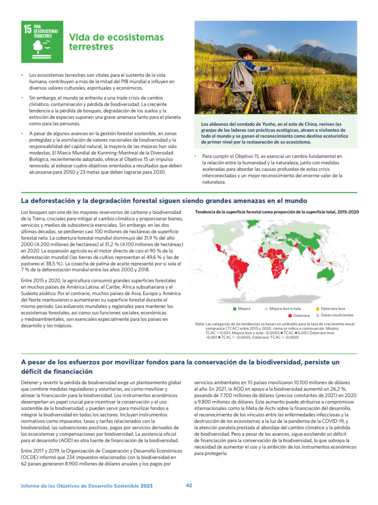 The Sustainable Development Goals Report 2023 - Spanish 44 | PDF