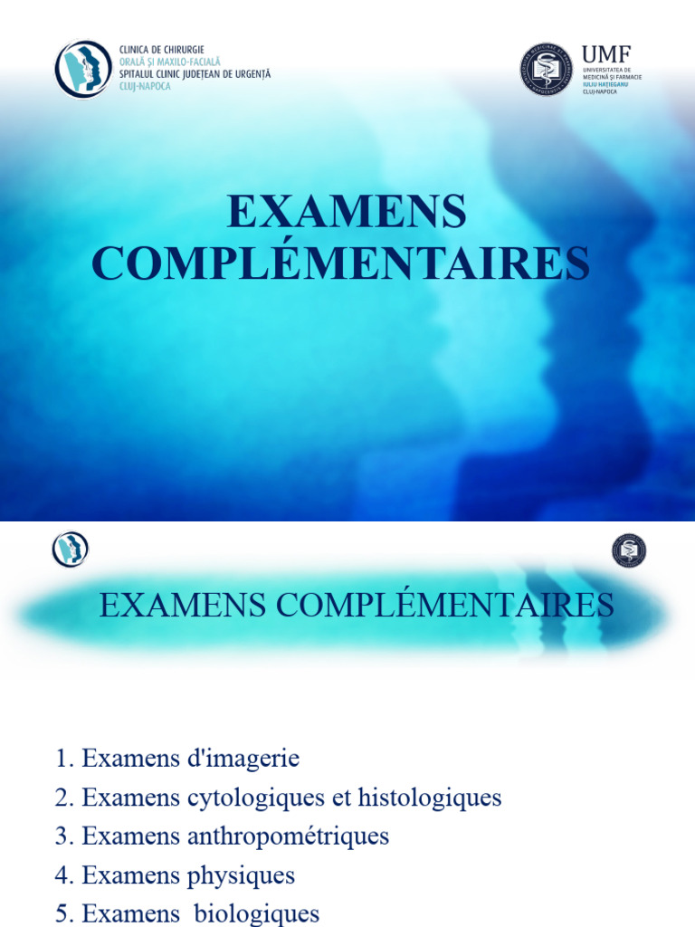 Examens Complémentaires Médicaux | PDF | Hémostasie | Globule blanc