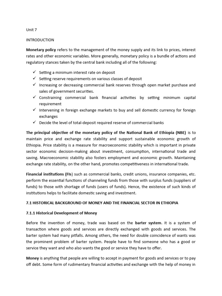 Unit 7 GR 12 Eco Note 2 | PDF