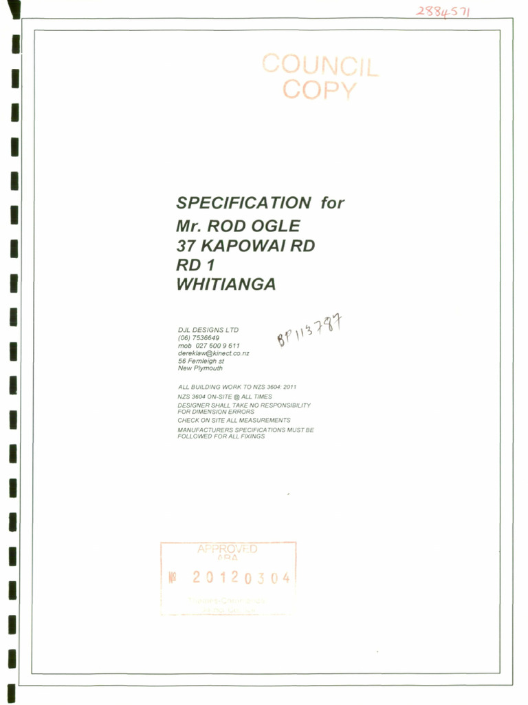 Sample Building Plans | PDF