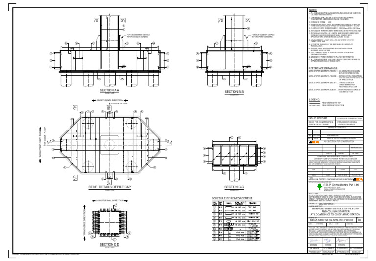 Mega-Stup-St-Ns-Apm-Pk1-Fdn-04 R0 | PDF | Deep Foundation | Structural Engineering