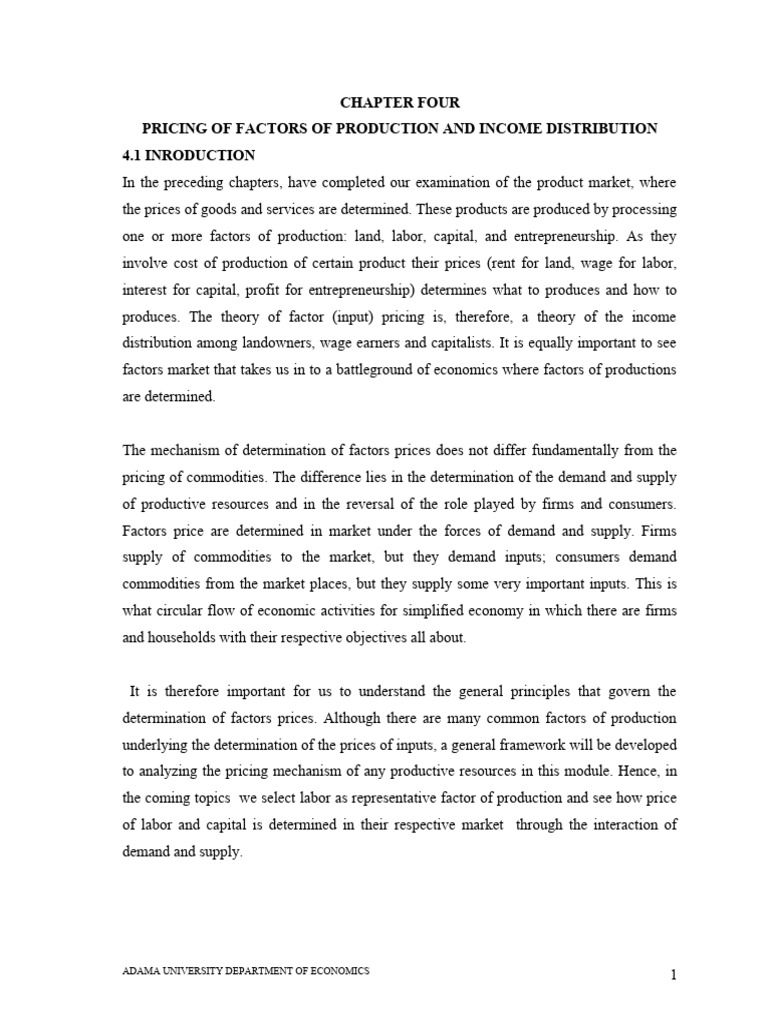 Microecon - CH 10-11 | PDF | Labour Economics | Supply (Economics)