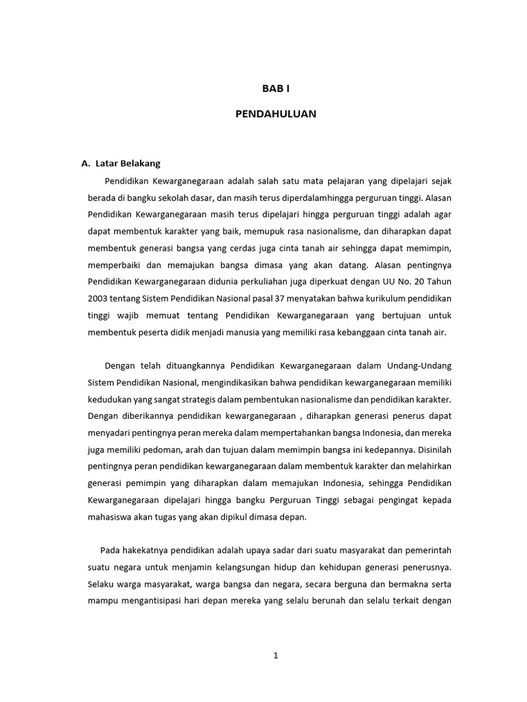 Revisi Makalah PKN | PDF | Karier & Perkembangan | Ilmu Sosial