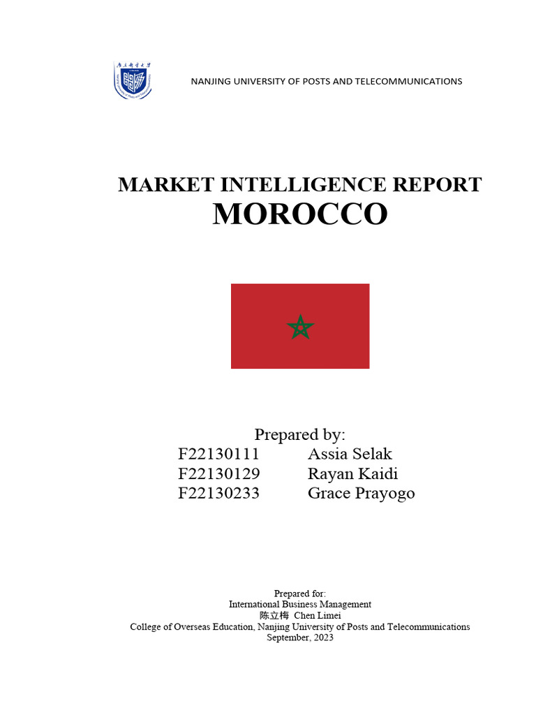 MIR Morocco | PDF | Morocco | Economies