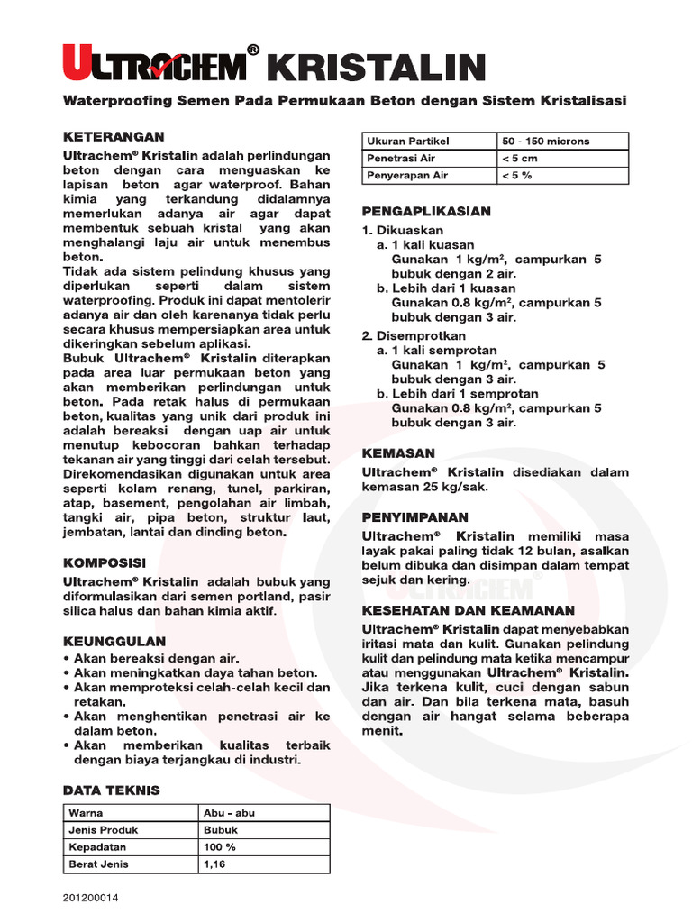 Ultrachem Kristalin (14 Des 2020) - P | PDF