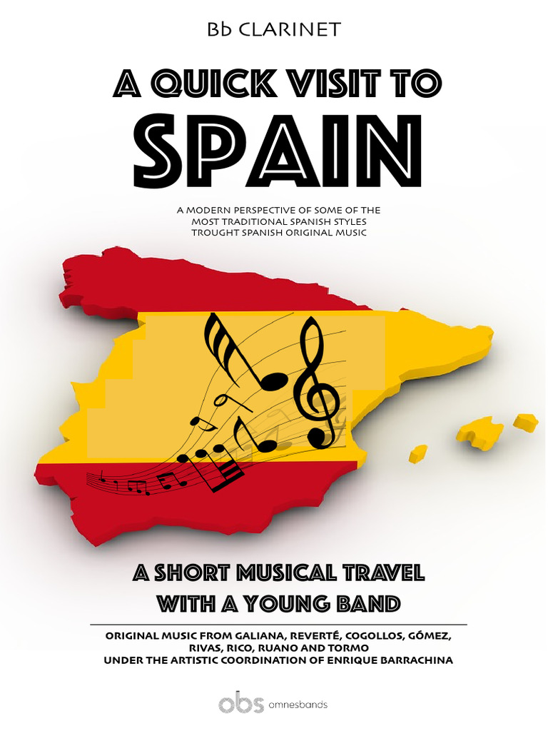 A - QUICK - VISIT - TO - SPAIN - BB CLARINET | PDF