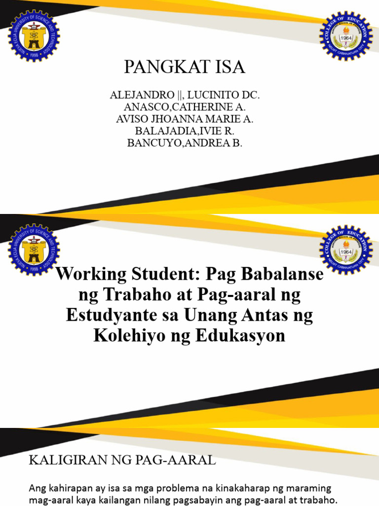 Pangkat Isa | PDF