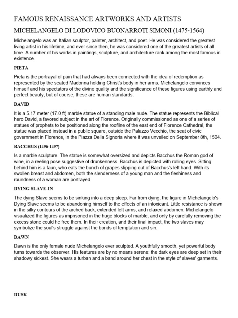 Skript Art Grammarly (English) | Download Free PDF | Michelangelo ...