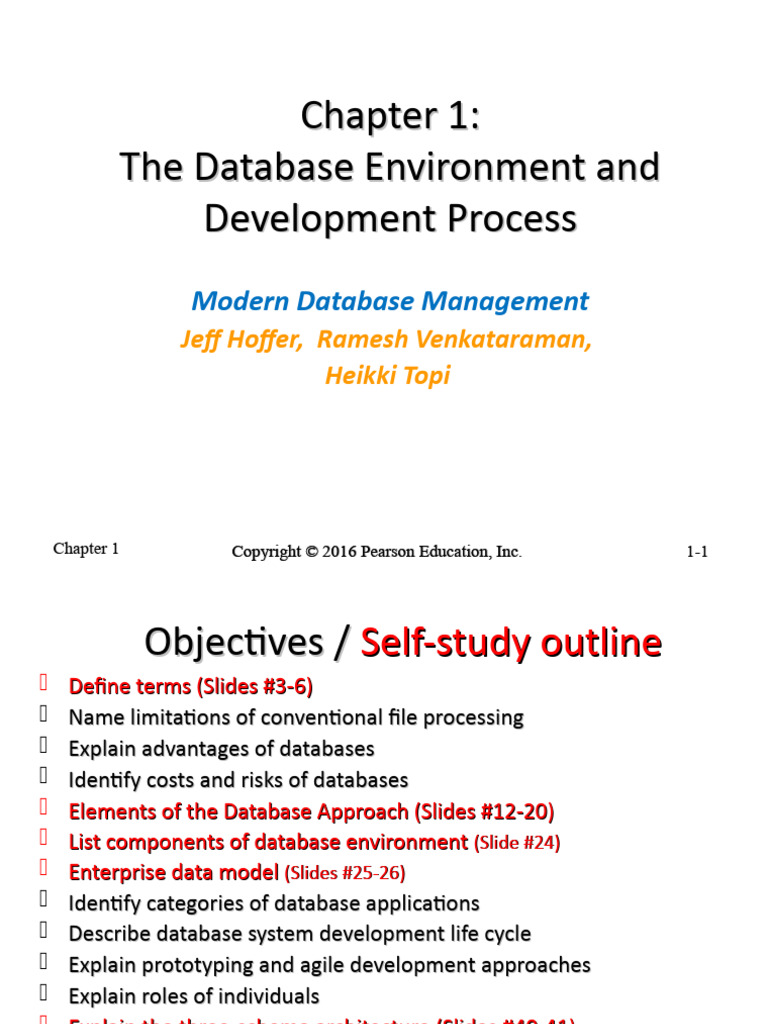 DB Chapter 01 DB Env | PDF | Databases | Data Model