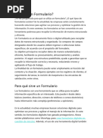Guía para El Llenado de Formatos | PDF