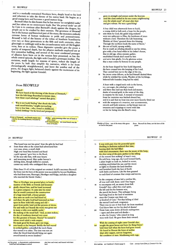 Beowulf | PDF | Beowulf | Geats
