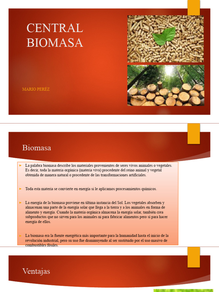 CENTRAL Biomasa | PDF | Biomasa | Energía renovable