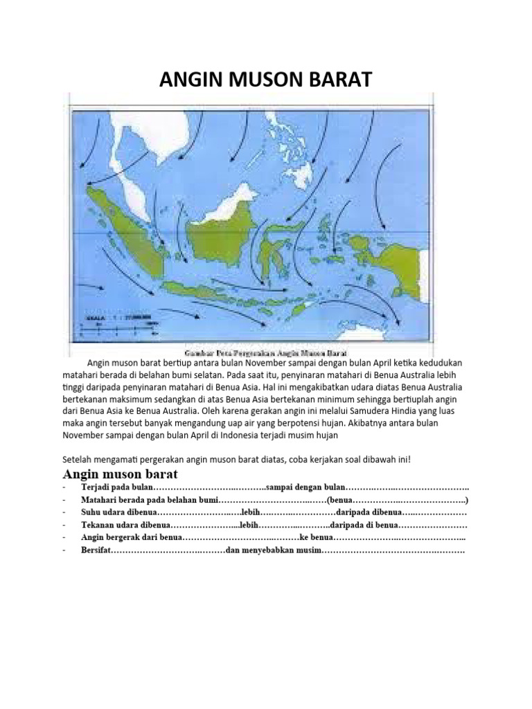 Soal Angin Muson | PDF