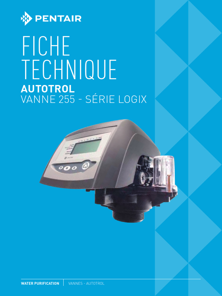 Autotrol Vanne Logix | PDF | Transformateur électrique | Génie du bâtiment