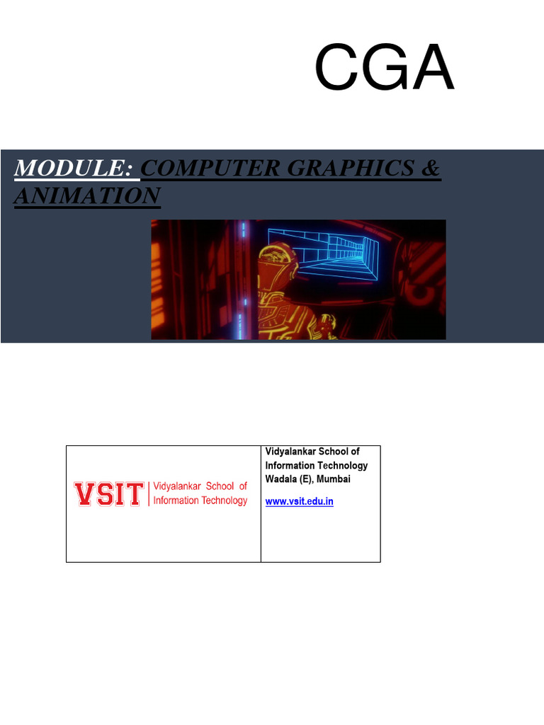 Unit 3 - Cga - 2021 | PDF | Color | Rgb Color Model