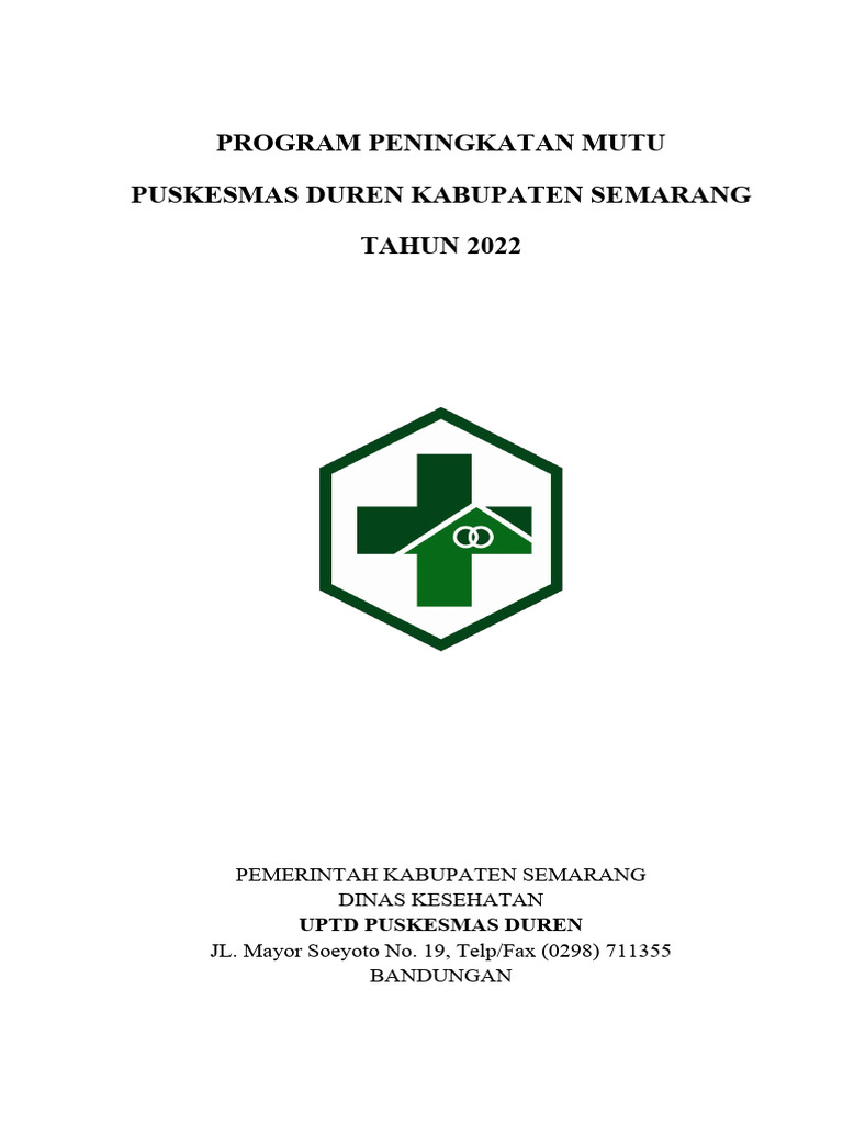 Program PMKP Puskesmas | PDF