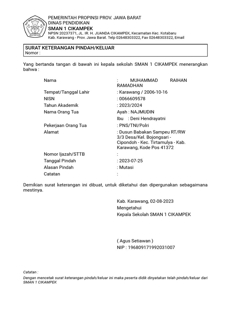 Muhammad Raihan Ramadhan | PDF