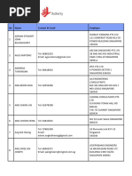 SG Contractor Database | PDF | Engineering