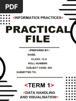 CBSE Class12 IP Practical File 2025-26 | PDF | Sql | Computing