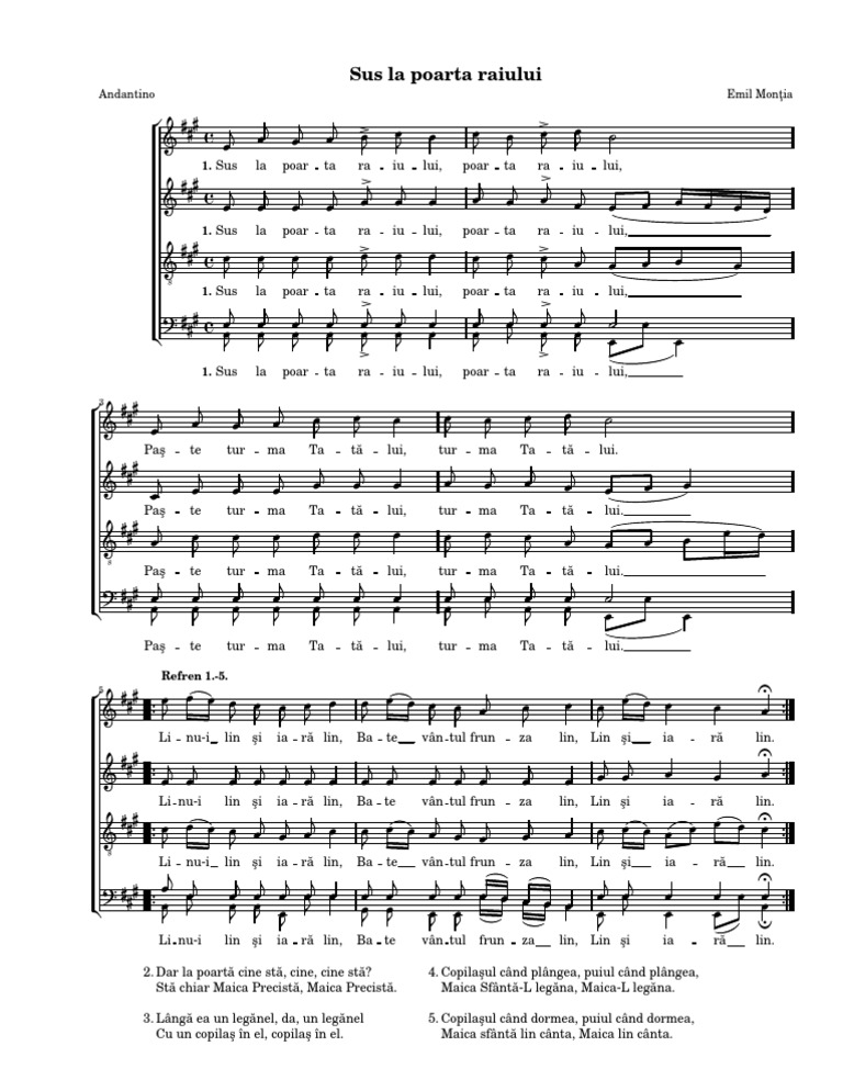 Sus La Poarta Raiului