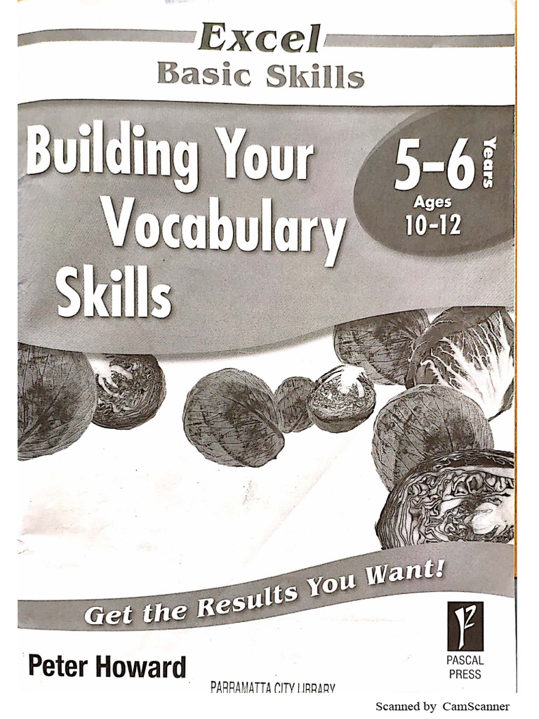 Building Your Vocabulary Skills 5-6 | PDF