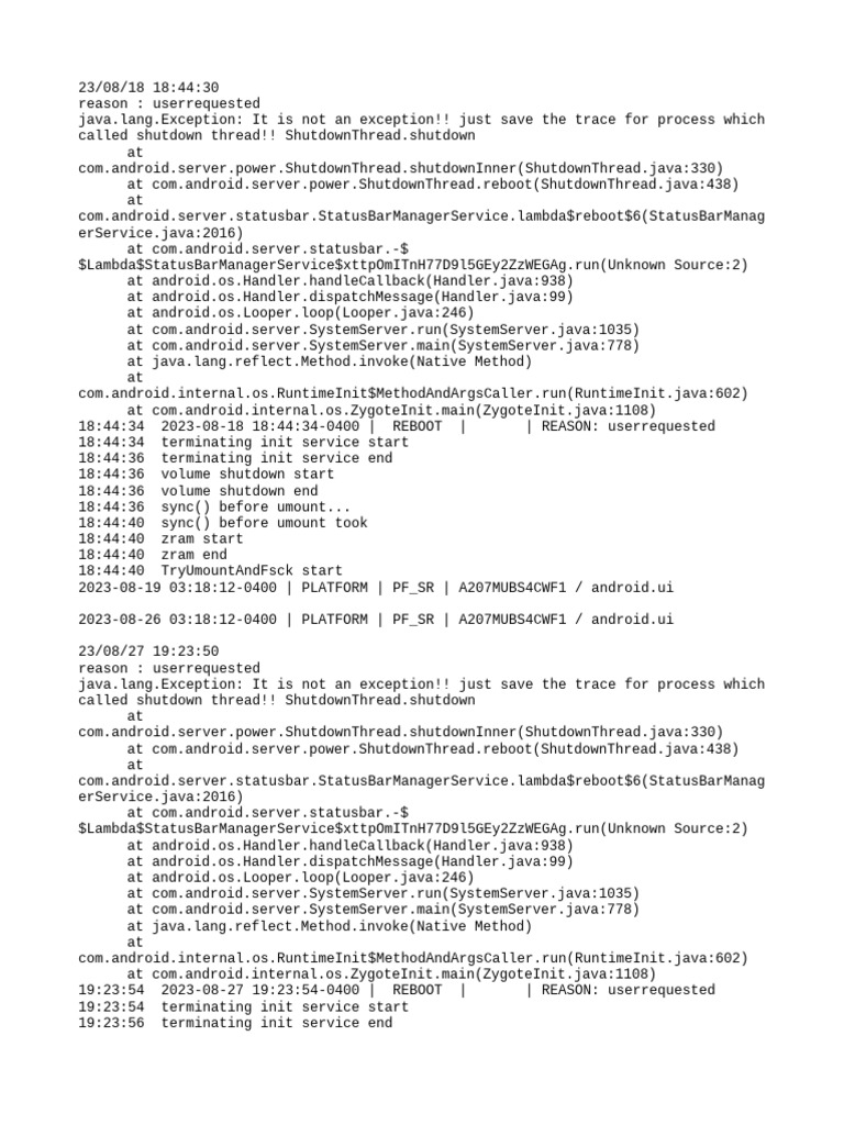 Power Off Reset Reason Backup | PDF | Computers