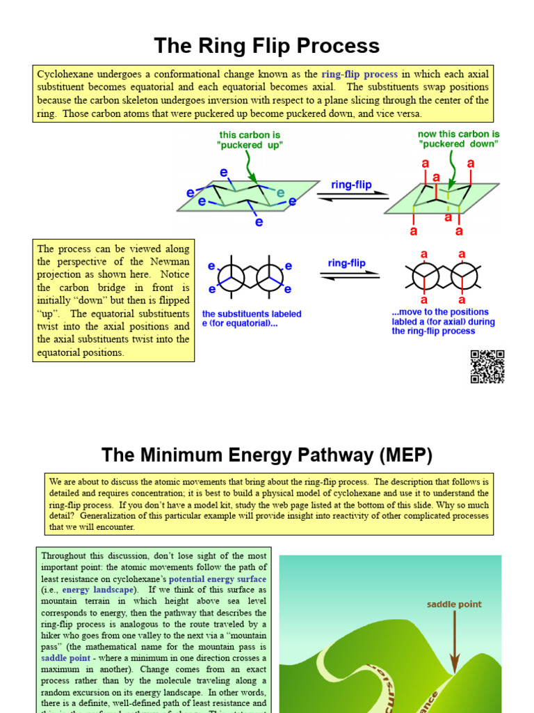 NOTES-The Cyclohexane Ring Flip | PDF | Applied And Interdisciplinary ...