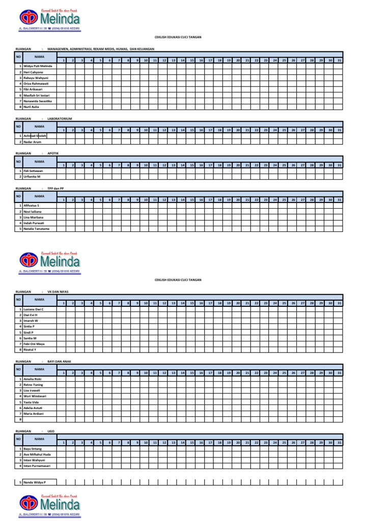 Ceklish Edukasi Cuci Tangan | PDF