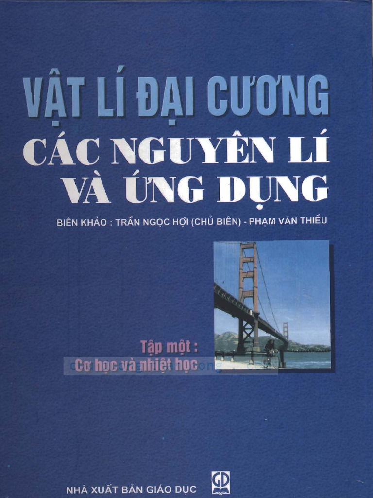 Vat Ly Dai Cuong Tran Ngoc Hoi, Pham Van Thieu Tap1 Co Hoc Va Nhiet Hoc (Cuuduongthancong - Com ...