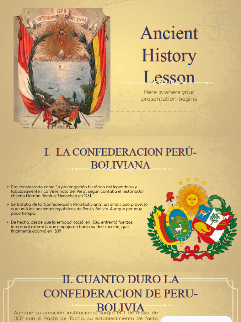 Ancient History Lesson by Slidesgo | PDF