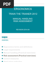 MAC Tool Manual Handling Assessment Charts Indg383 | PDF | Safety