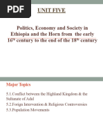 Grade 12 History unit 3 | PDF | Ethiopia