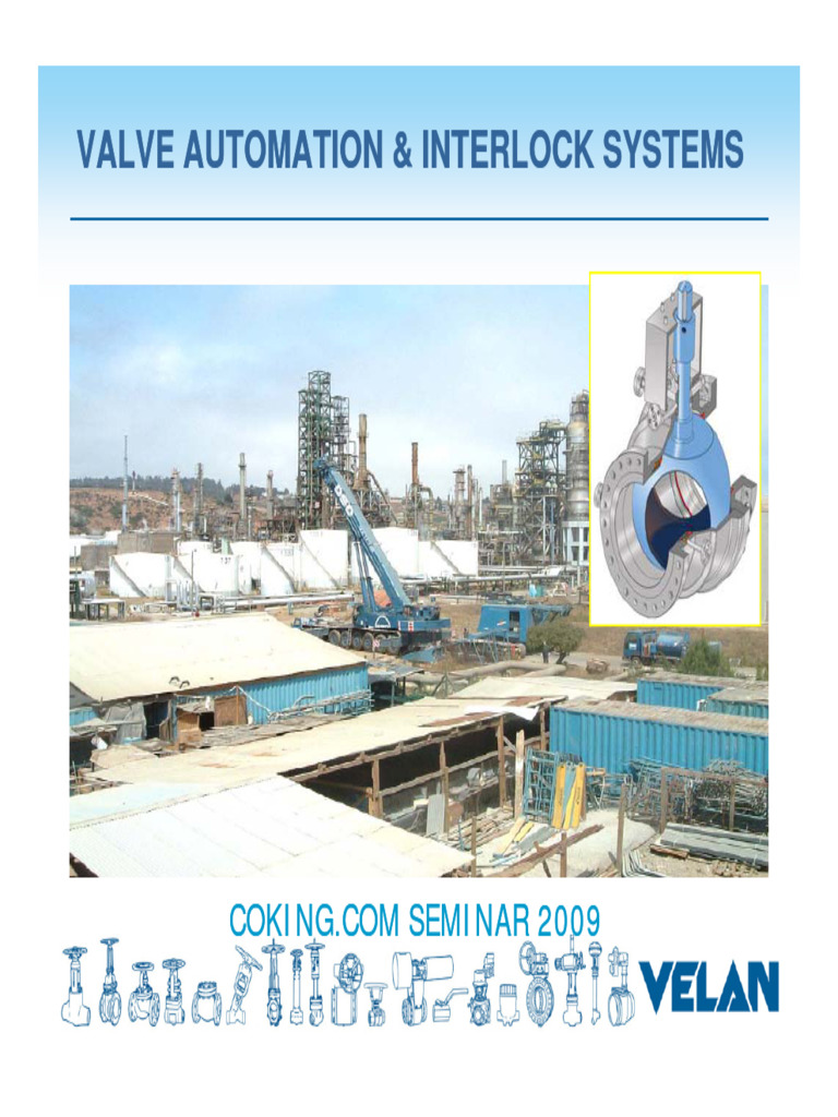 Valve Automation Interlock Systems Velan DCU Rio de Janiero 2009 | PDF | Valve | Programmable ...