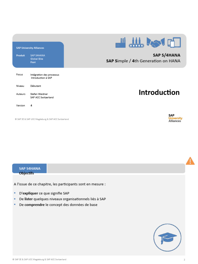 0100 - Intro - S4HANA - Using - GBI - Fiori - FR - SAP - Introduction - Presentation - v4.1 ...