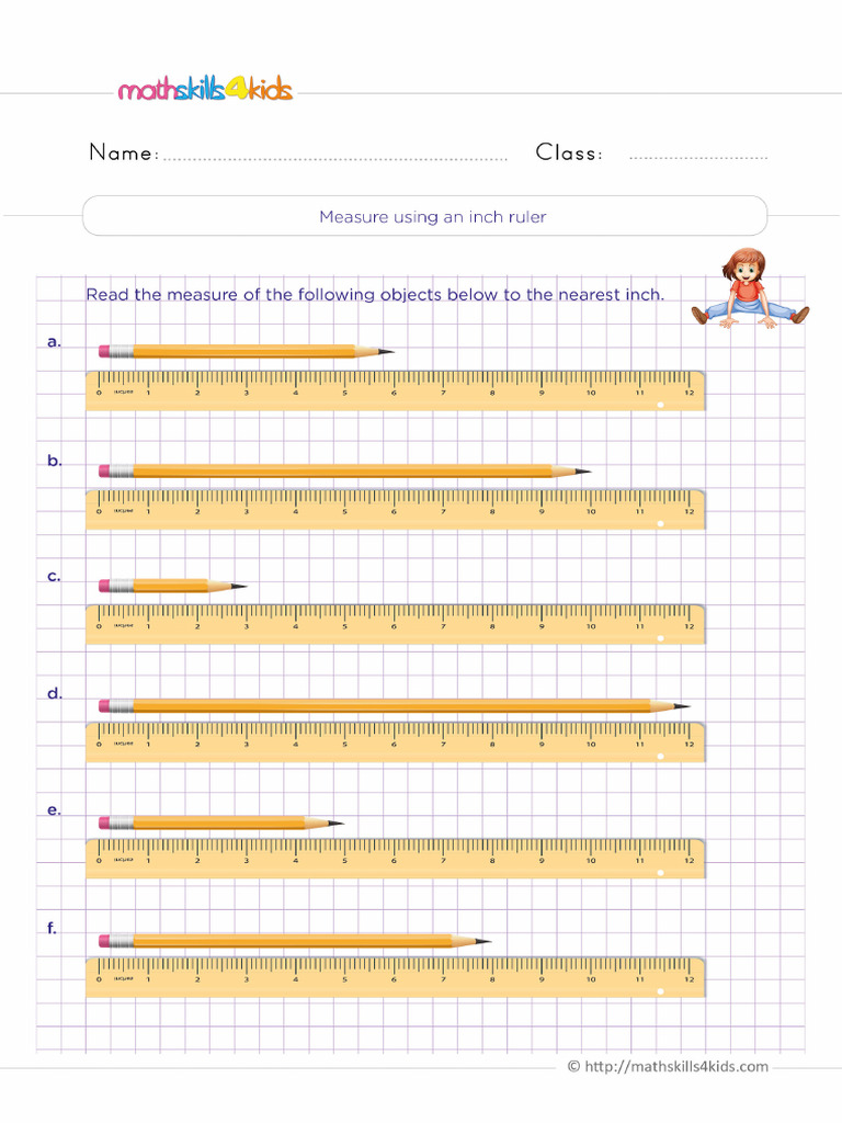 01.measure-Using-An-Inch-Ruler - NNBTJ Grade 4 | PDF