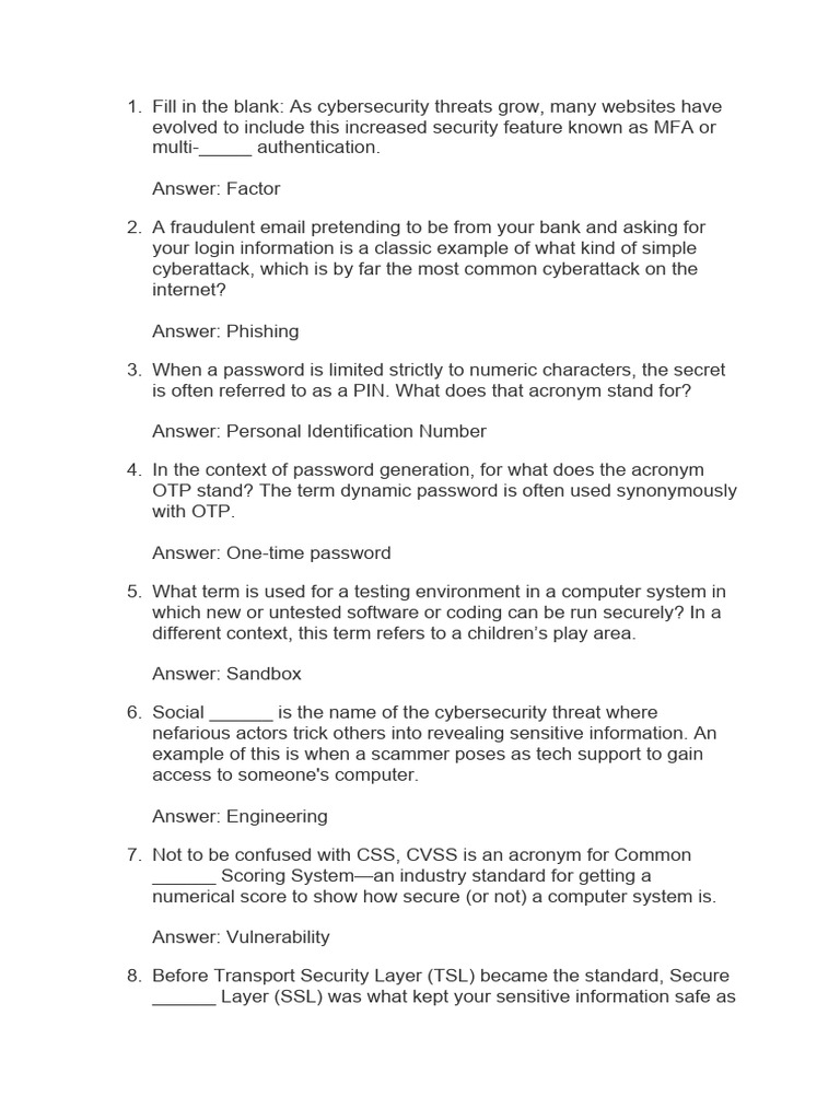 Cybersecurity | PDF | Security | Computer Security