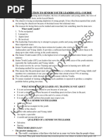 Master Guide Curriculum Overview | PDF | Seventh Day Adventist Church ...