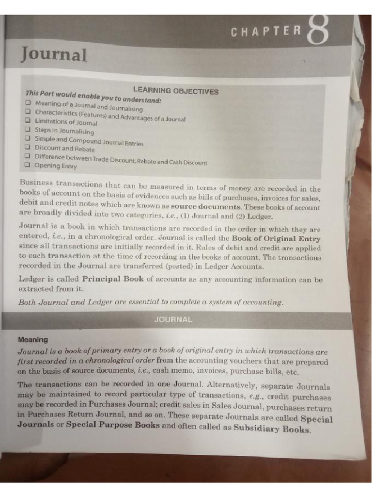 Chapter 8 Journal | PDF
