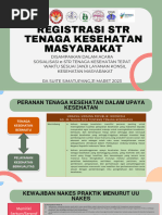 Panduan Registrasi dan Validasi STR KKI | PDF