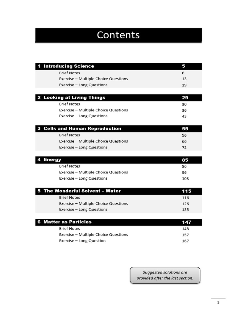 Integrated Science - Secondary 1 | PDF | Liquids | Melting Point