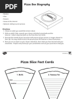 Pizza Box Book Report Instructions | PDF | Paragraph