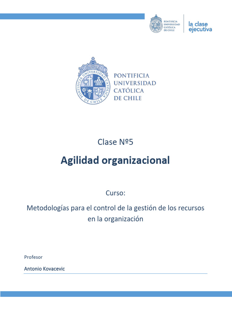 Clase 5 Metodologías para El Control de La Gestión de Los Recursos en ...