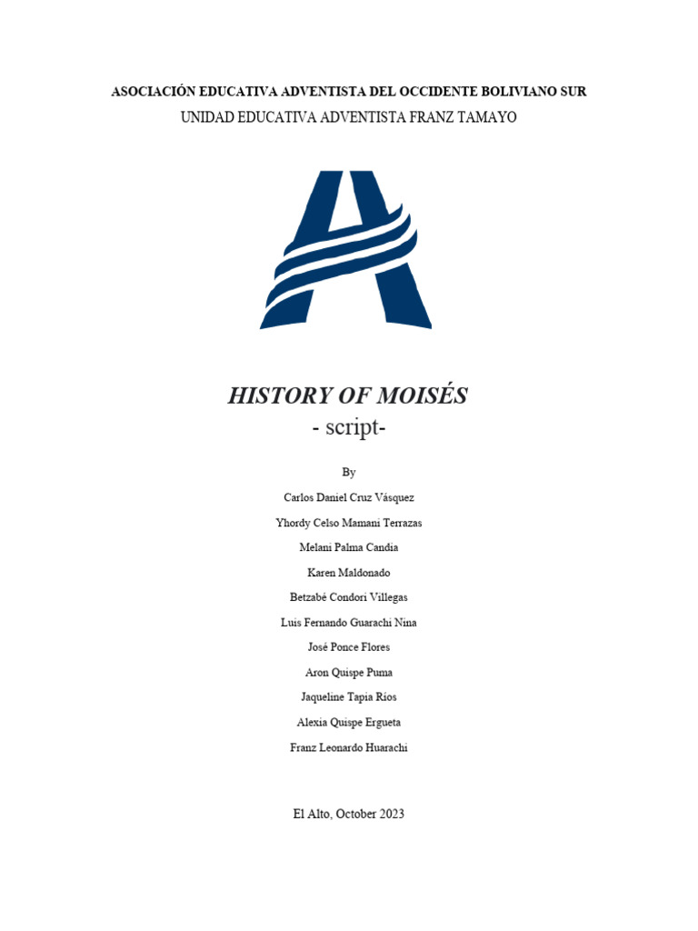 MOISES | PDF | Moses | Books Of The Hebrew Bible