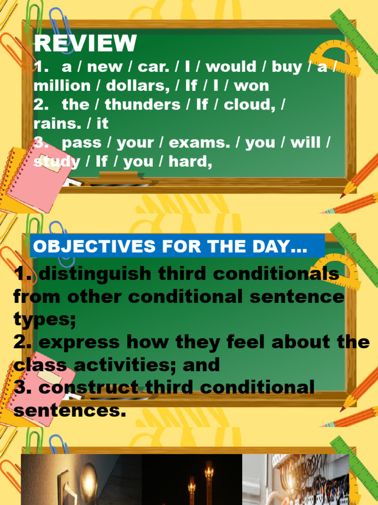 Third Conditionals PPT Autosaved | PDF | Electricity | Verb